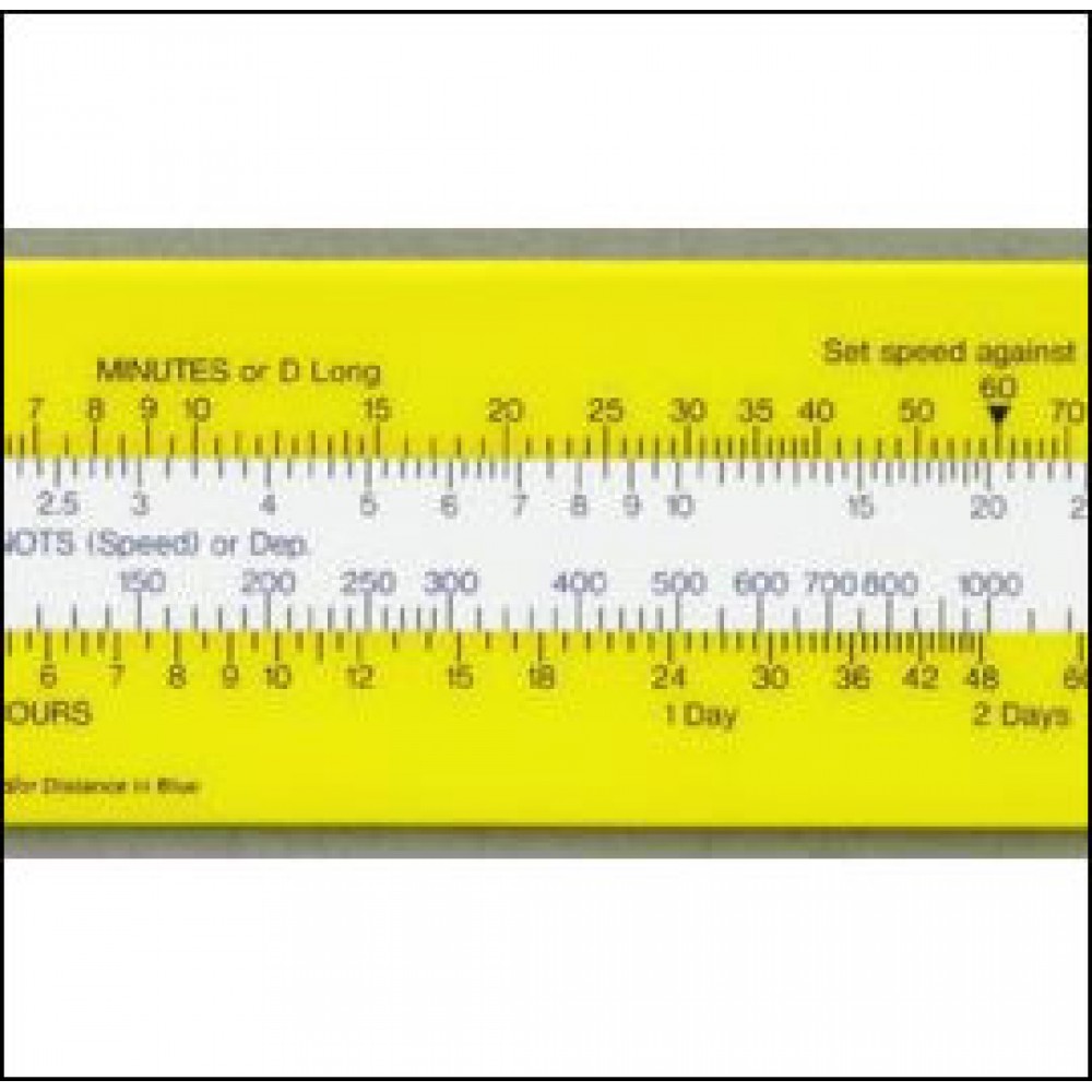Speed-Time-Distance Slide Rule NATO Pattern