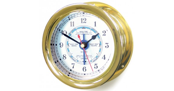 Brass Capstan Tide Clock