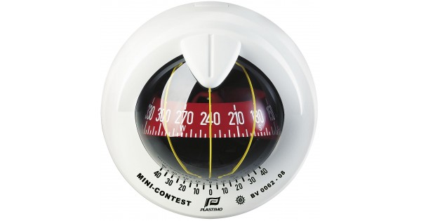 Plastimo Mini-Contest - Bulkhead Compass White ( 65743)