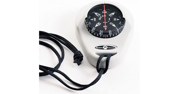 Riviera Mizar Hand Bearing Compass (Grey)