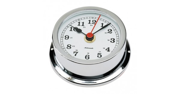 Atlantic 95 Clock (Chrome Plated)