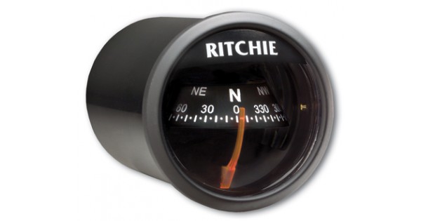Ritchie Navigation X23BB - Sport Compass Dash Mount Power Black