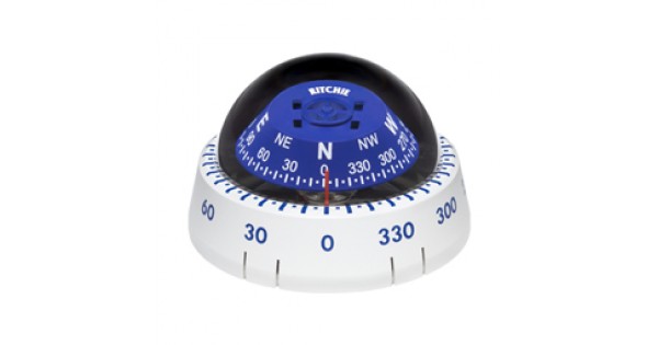 Ritchie Kayak Compass White Surface Mount
