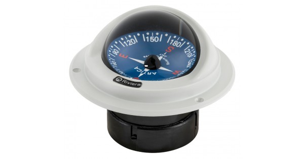 Riviera Artica Compass (BA1) - Flush Mount - Grey Body With Blue Card