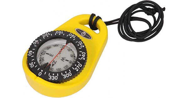 Riviera Orionr Hand Bearing Compass (Yellow)