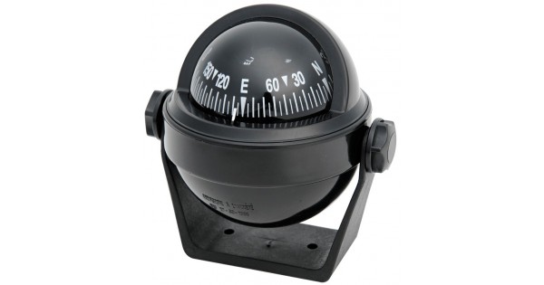 Riviera Stella Compass (BS2) - Bracket Mount - Black Body With Black Card